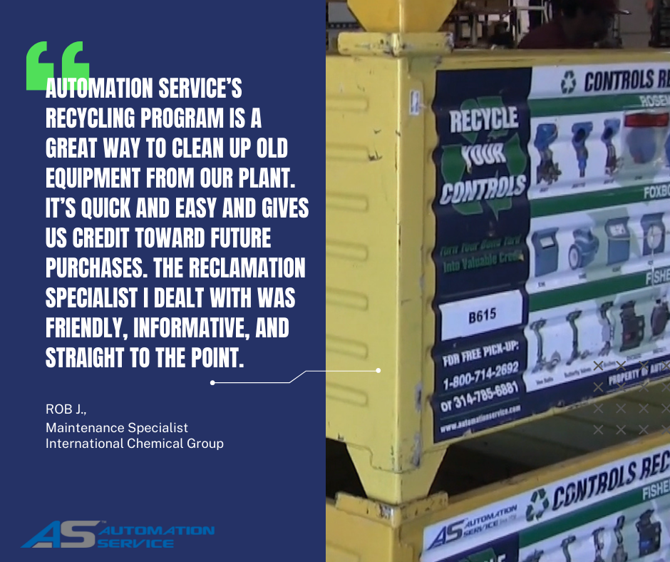 Recycling Program Saves Money and the Environment - Automation Service